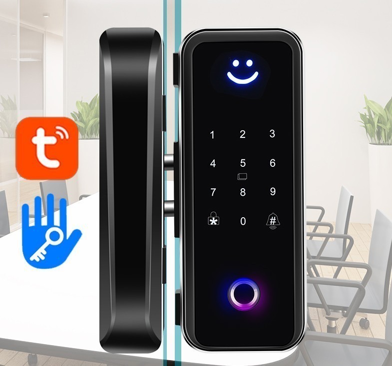 Khóa kính cường lực 669S - Bluetooth TTLock - KHÓA VÂN TAY SIMILOCK